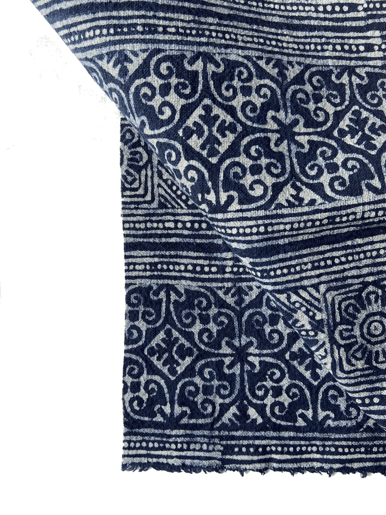 Sunflower Batik Fabric | Indigo & Juniper